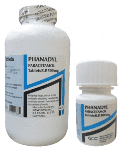 Phanadyl (Paracetamol) Tablets - GPC