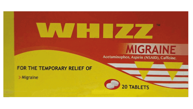 Whizz (Migraine) Tablets - GPC